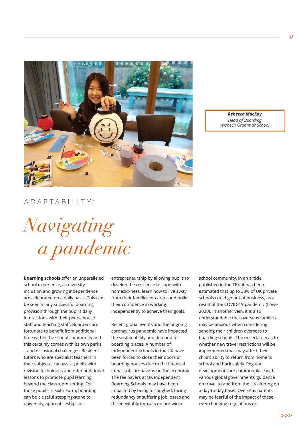 BSA Magazine - Spring 2021 by Boarding Schools' Association - Issuu