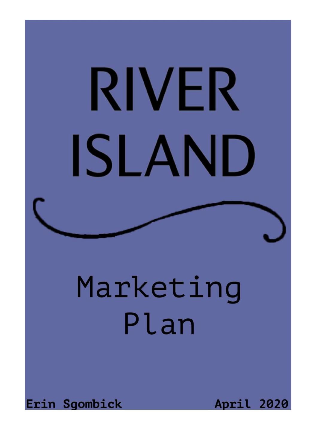 River Island Marketing Plan by Erin Sgombick - Issuu