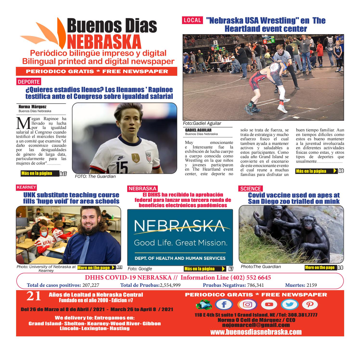 Periódico bilingüe en Inglés y Español./ Bilingual newspaper in English ...