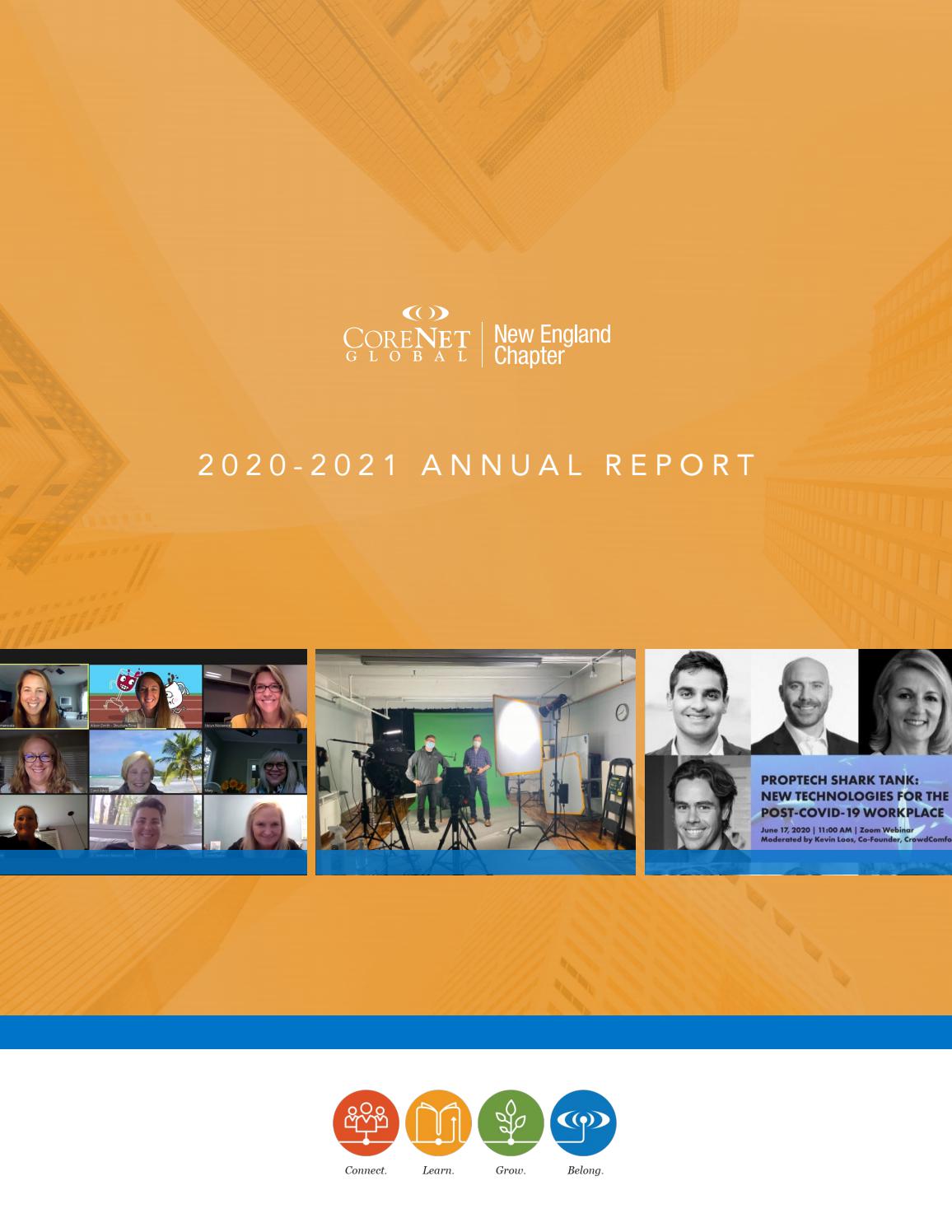 CoreNet New England 2021 Annual Report by CoreNet Global - New England ...