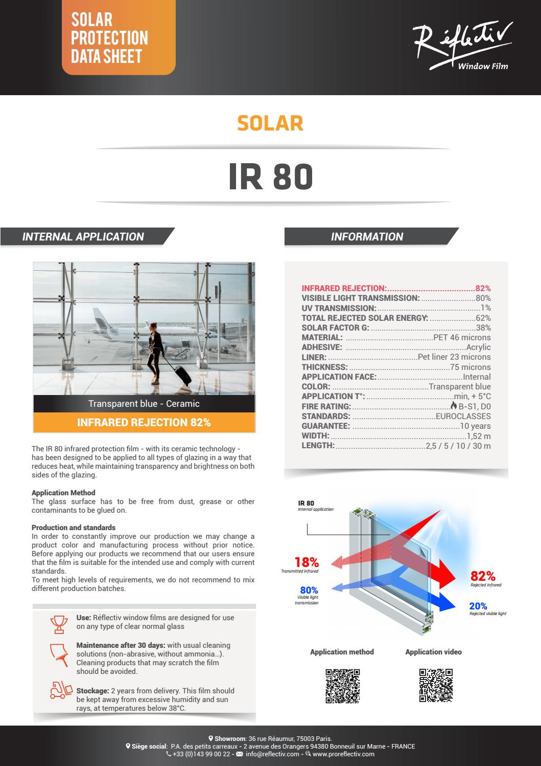 2021-04 Sign Reflectiv Data Sheet IR80 by Sottos Bros Ltd - Issuu