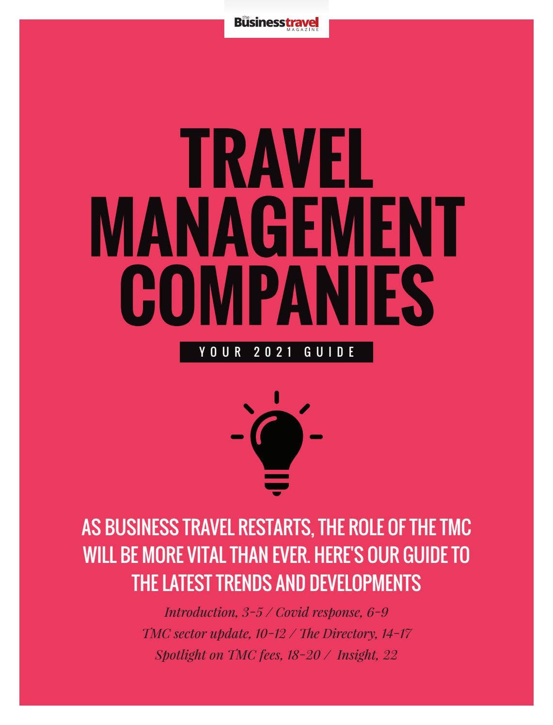 The Business Travel Magazine - Travel Management Guide 2021 by BMI ...