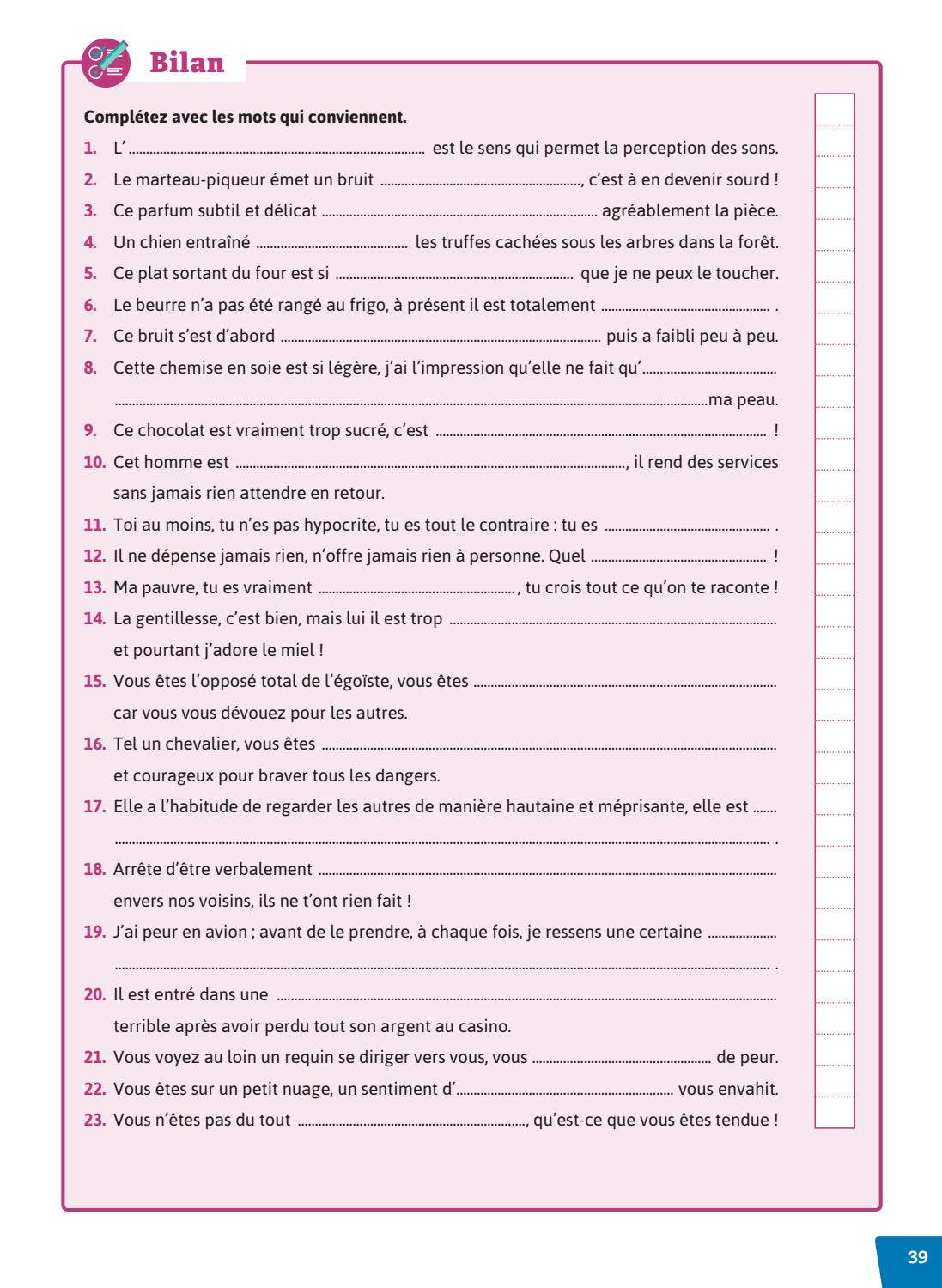 Pratique Vocabulaire B2 by CLE International - Issuu