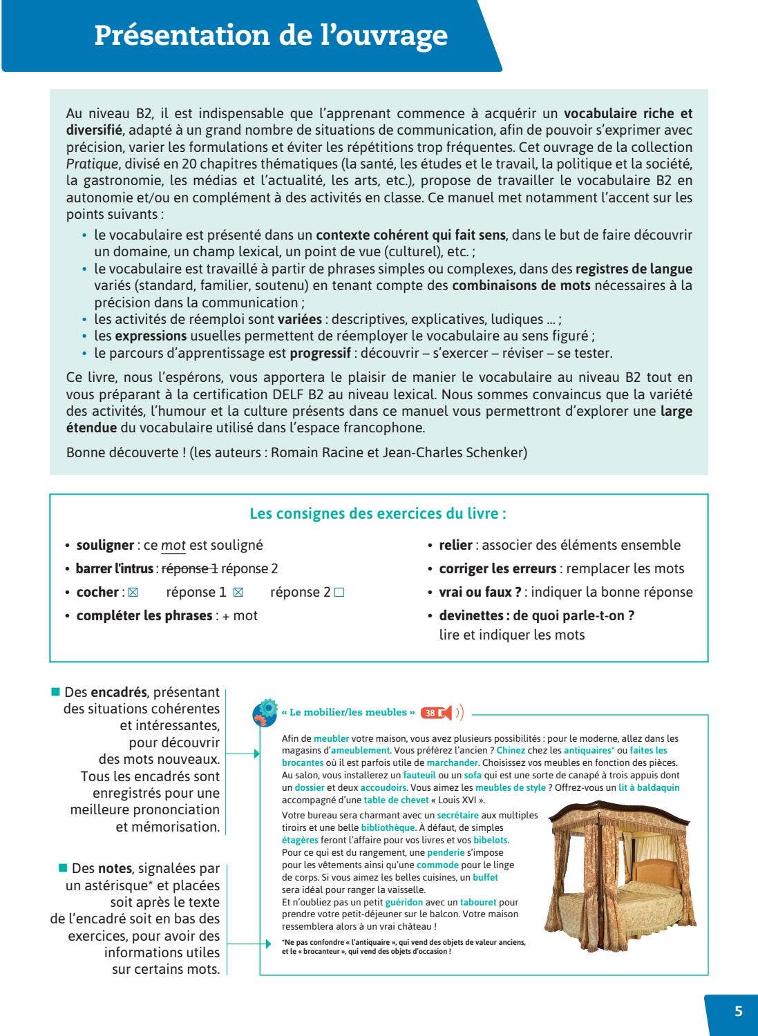 Pratique Vocabulaire B2 by CLE International - Issuu