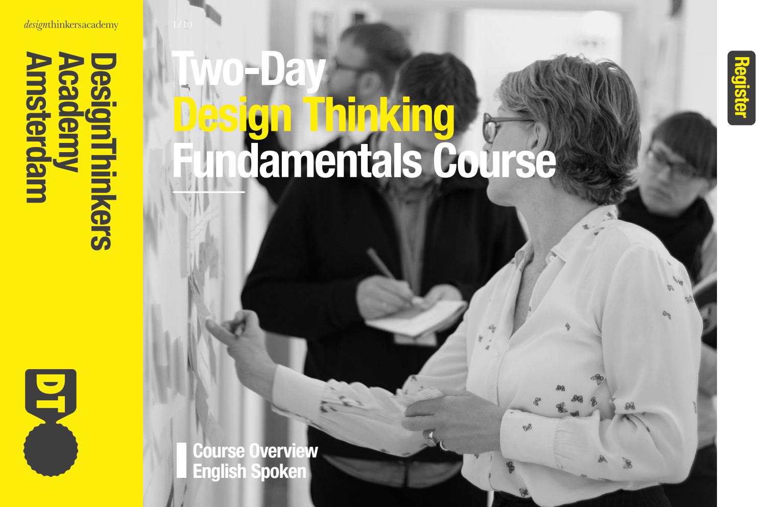 2-Day DT Fundamentals Course by DesignThinkers Academy - Issuu