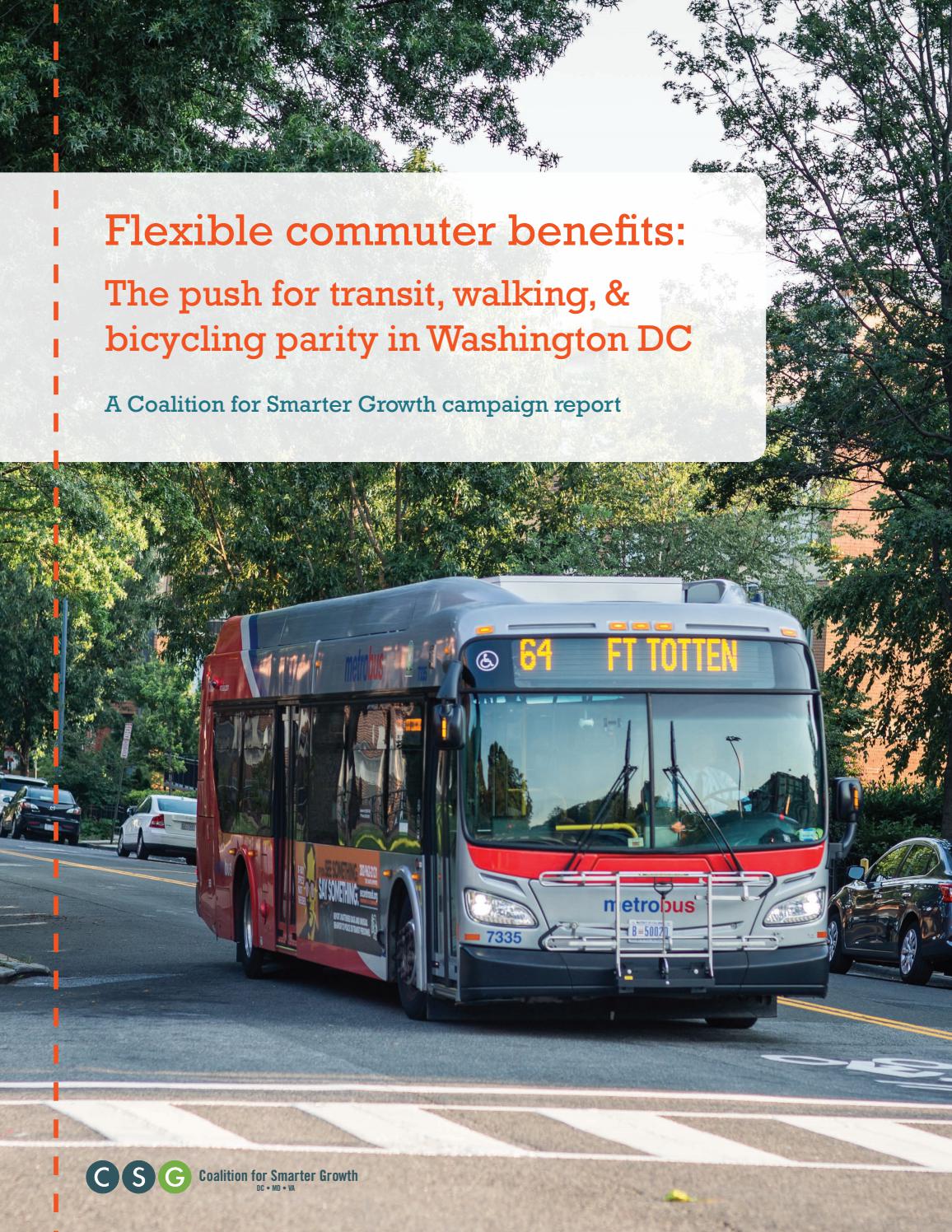 Flexible commuter benefits: The push for transit, walking, and ...