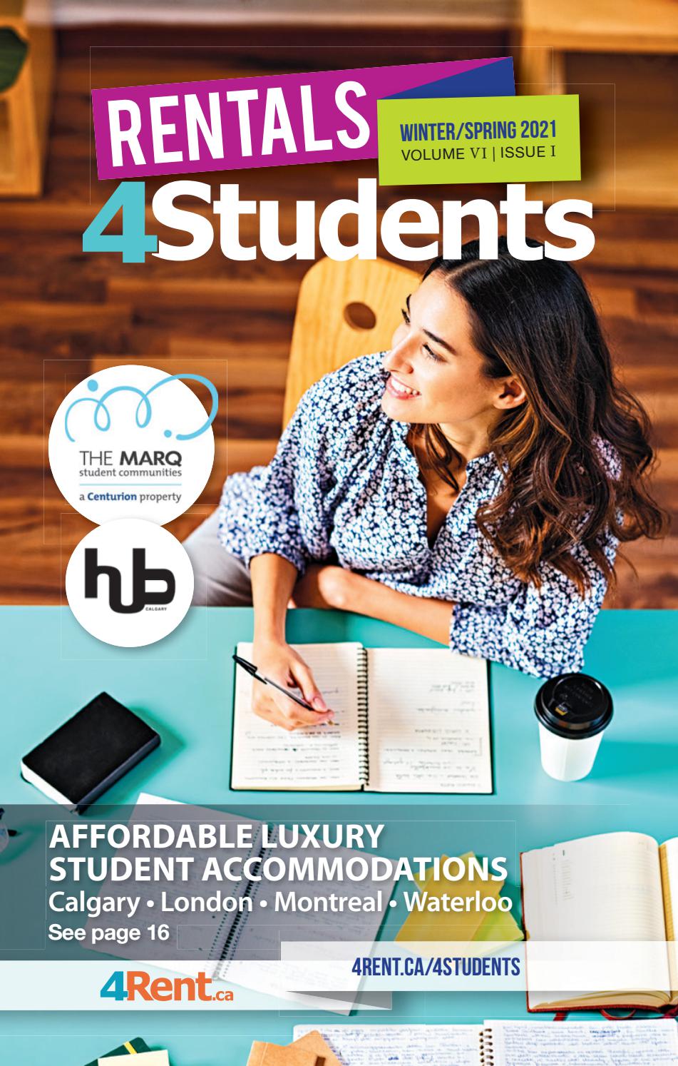 4Rent – Rentals4Students – Winter/Spring 2021 by Media Classified - Issuu