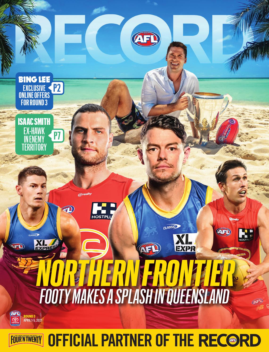 AFL Record – Round 3, 2021 by Crocmedia Lifestyle1 - Issuu