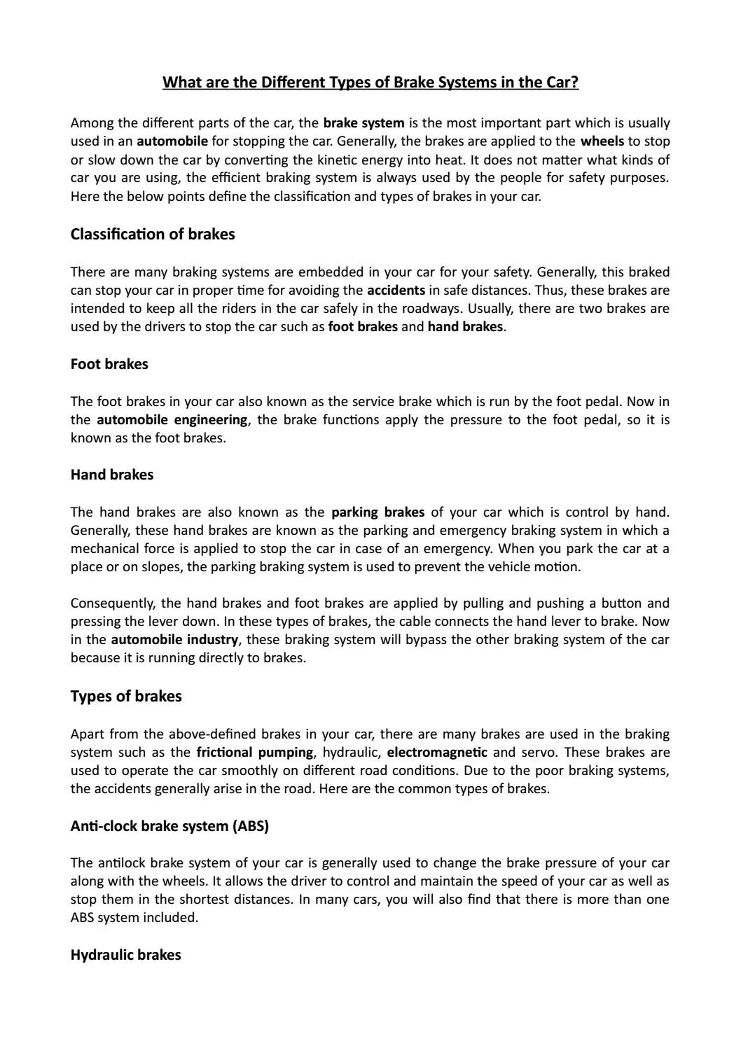 what-are-the-different-types-of-brake-systems-in-the-car-by-das