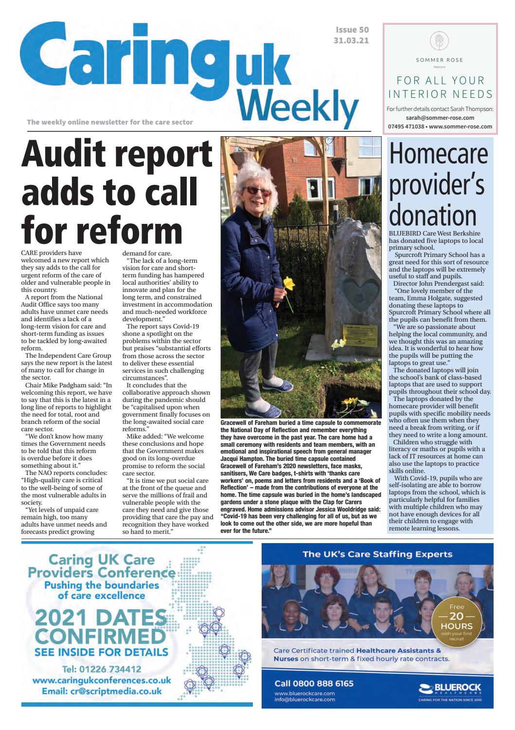 Caring UK Weekly - Issue 50 by Script Media - Issuu