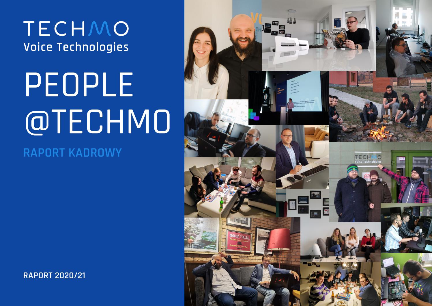 Raport kadrowy People@Techmo 2021 by Techmo Voice Technologies - Issuu