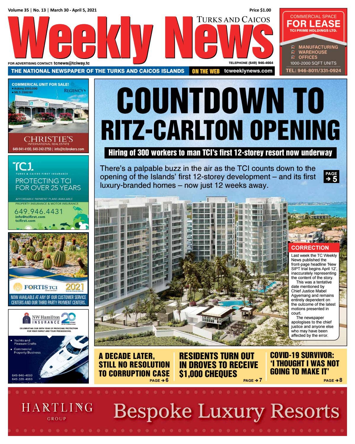 TC Weekly News March 30 - April 5, 2021 by TC Weekly News - Issuu