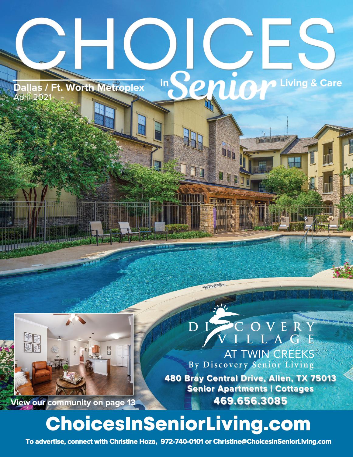 CHOICES in Senior Living & Care Magazine - Dallas / Fort Worth, TX ...