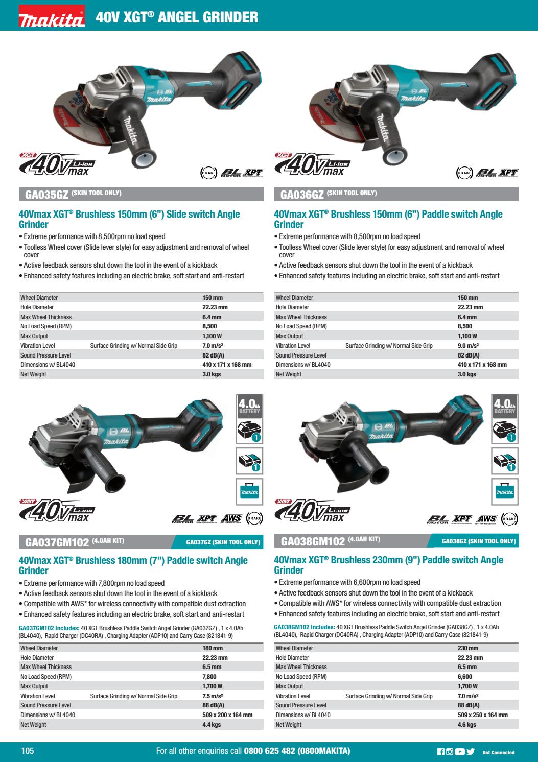Makita New Zealand Quick reference Catalogue 2021 by Makita New Zealand ...