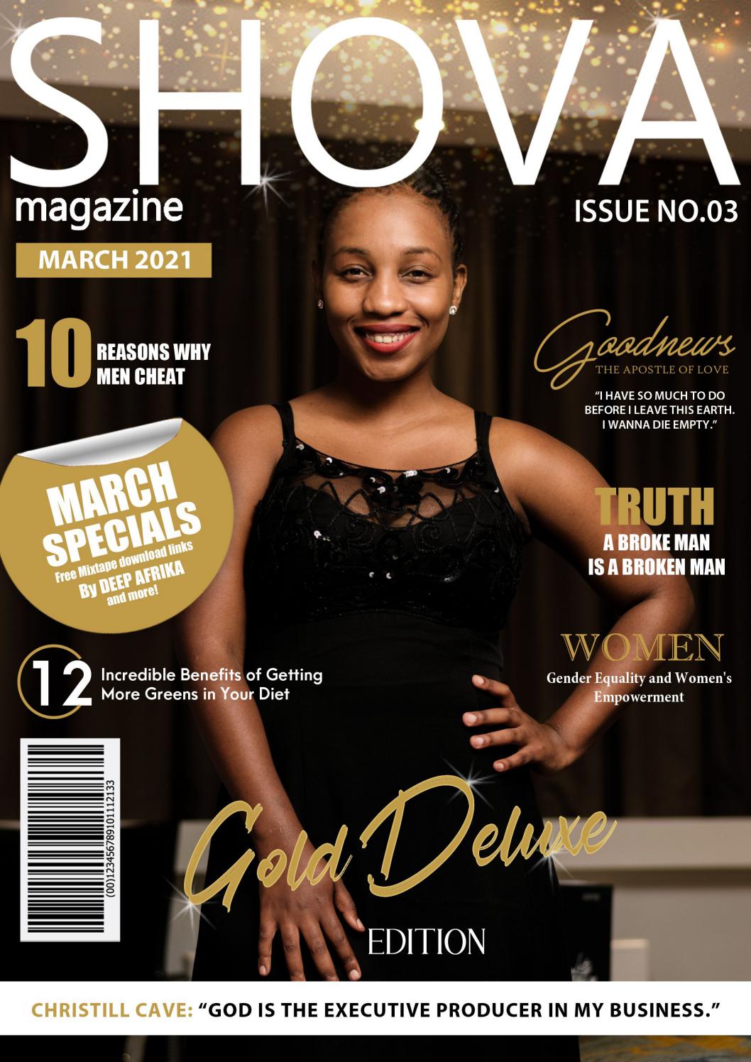 SHOVA Magazine Issue #03 Gold Deluxe Edition by Shova Magazine - Issuu