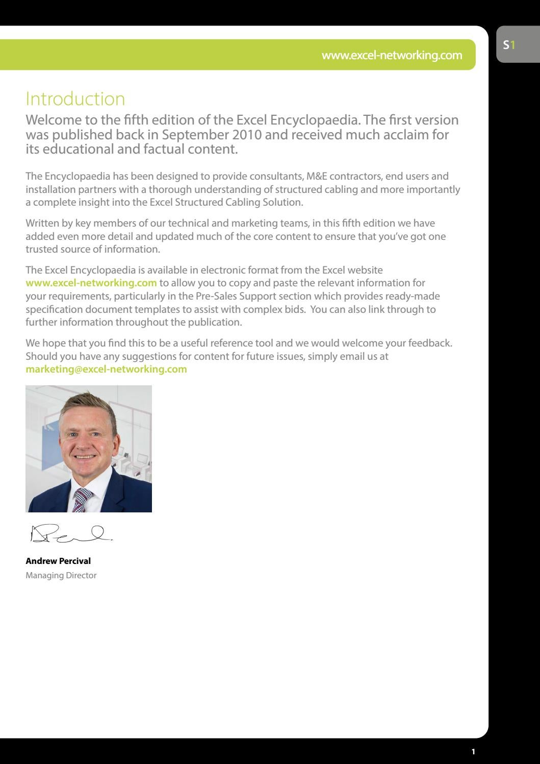 Excel Encyclopaedia V5 - Introduction by Mayflex - Issuu
