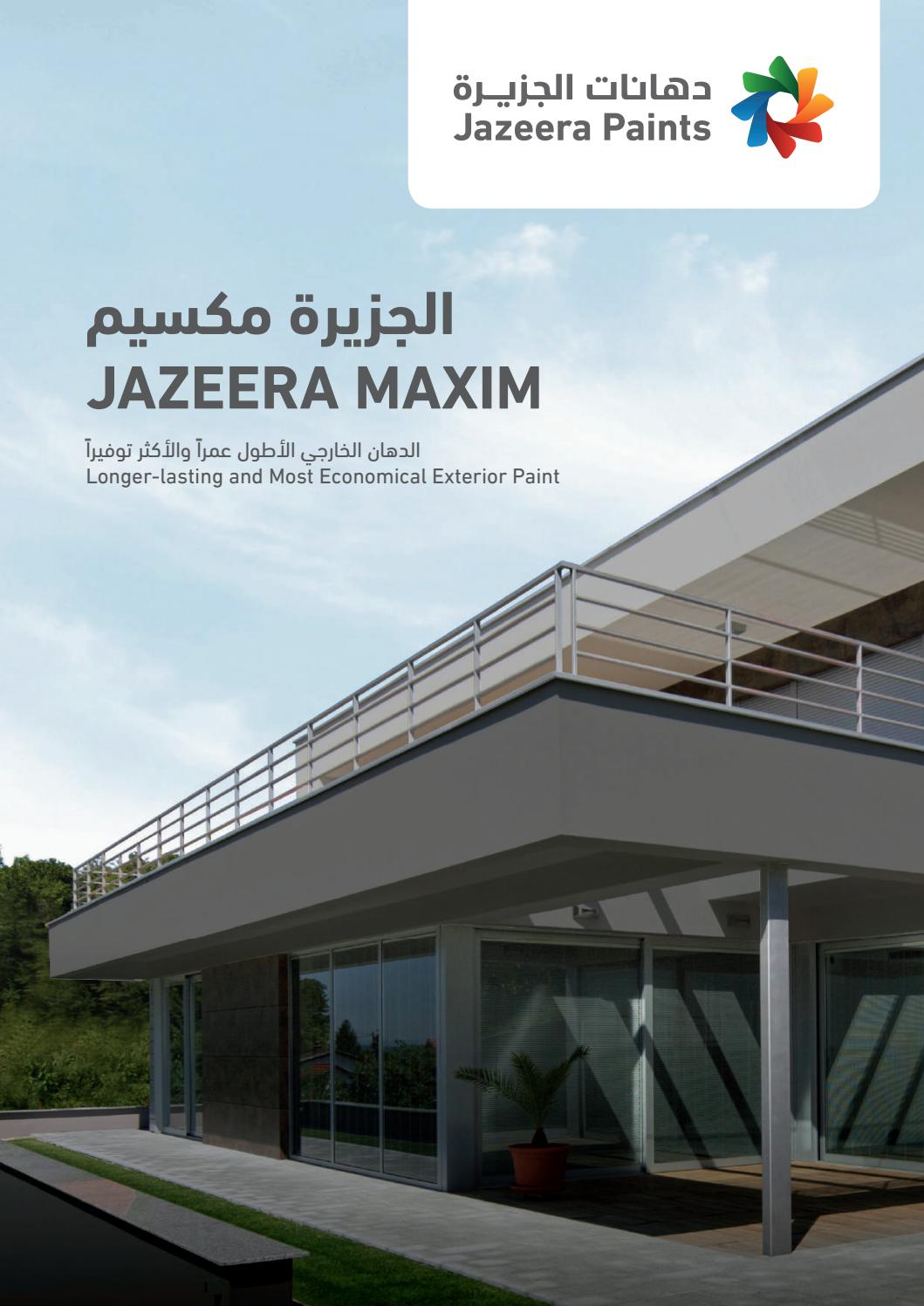 MAXIM CATALOG by Jazeera paints - Issuu