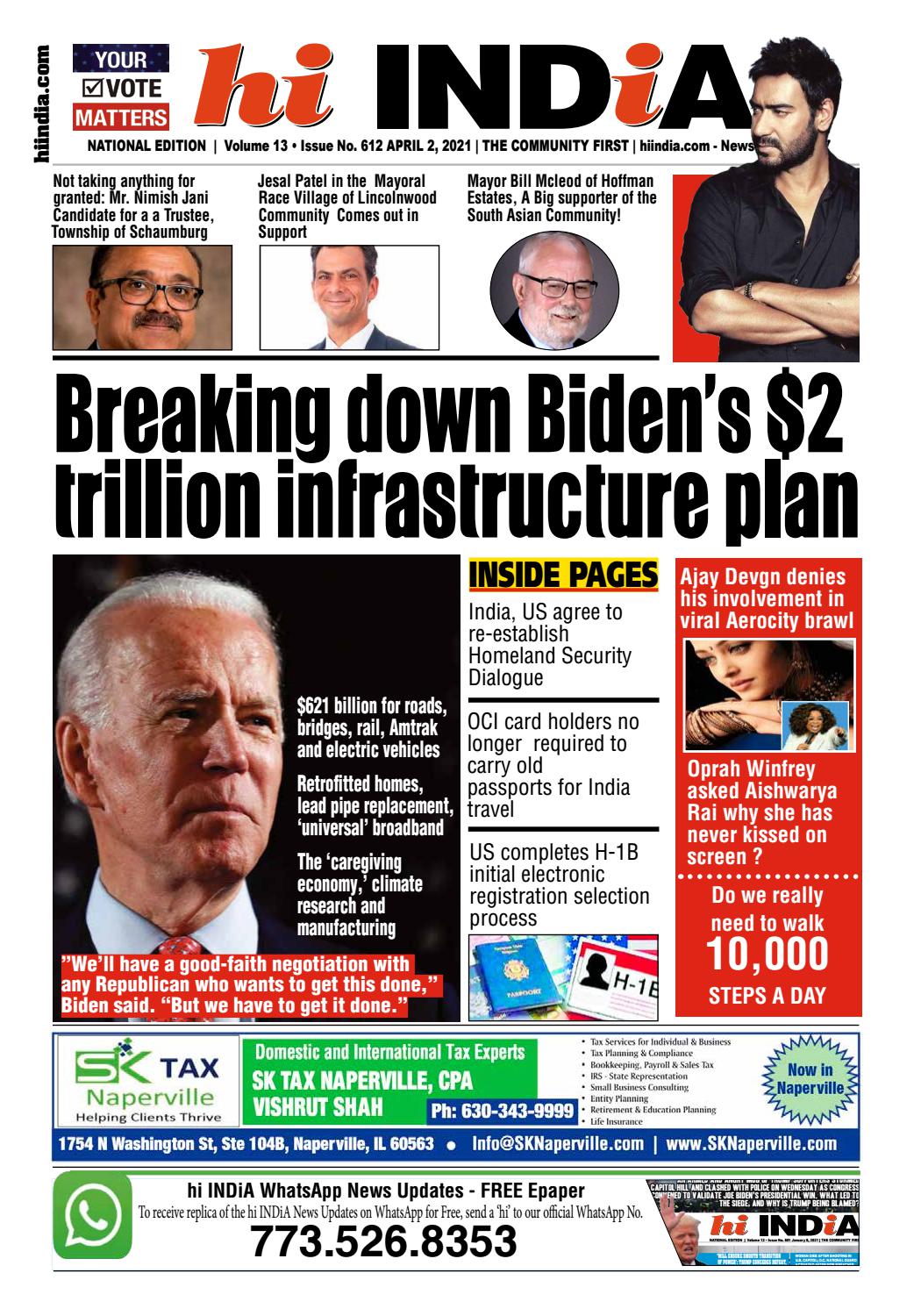 hi INDiA | April 2, 2021 | The Nation First by hi INDiA Weekly - Issuu