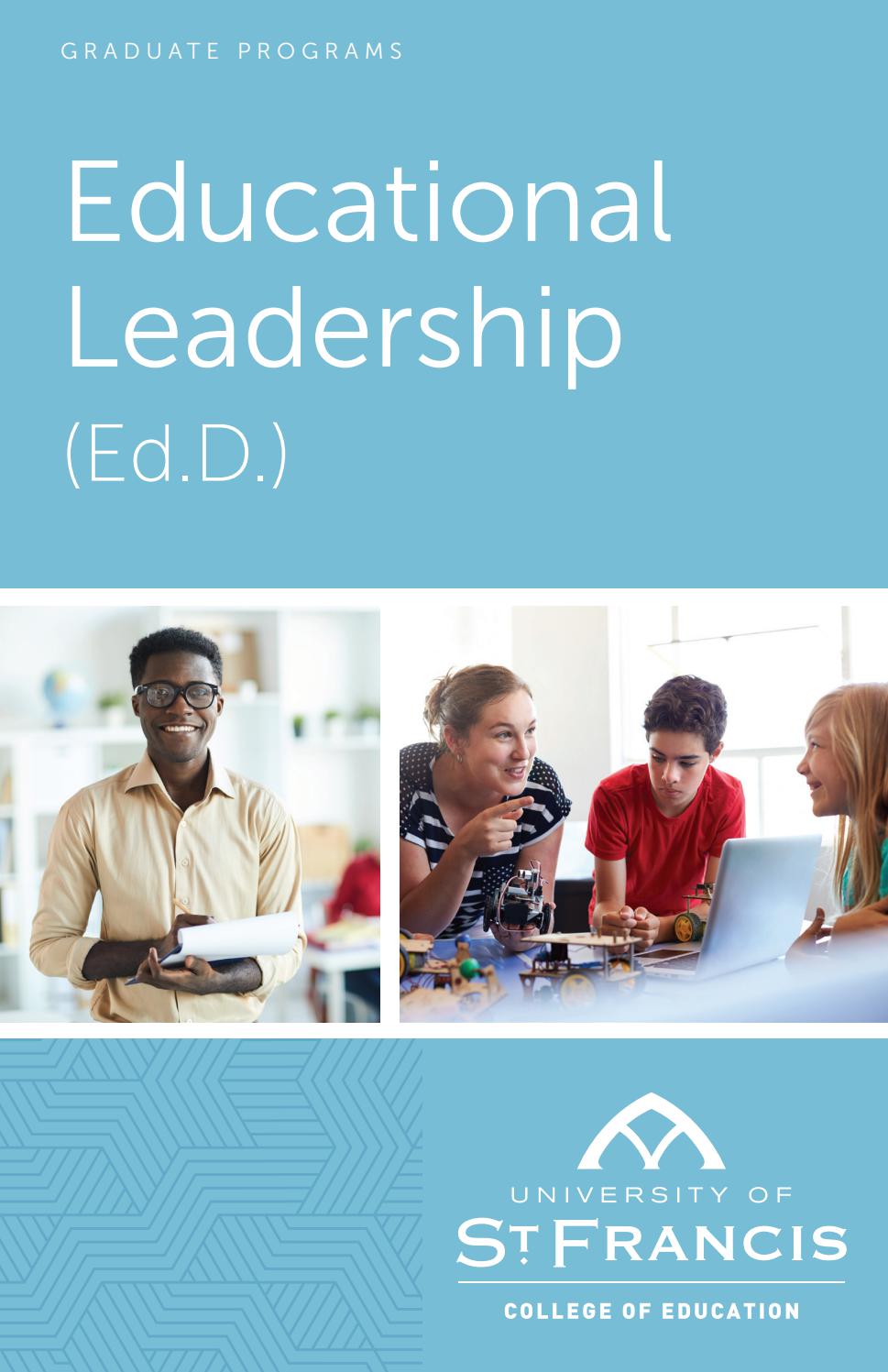 Educational Leadership (Ed.D.) by University of St. Francis - Issuu
