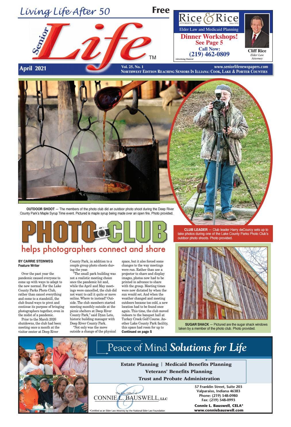 Senior Life Northwest Edition April 2021 by The Papers Inc. - Issuu