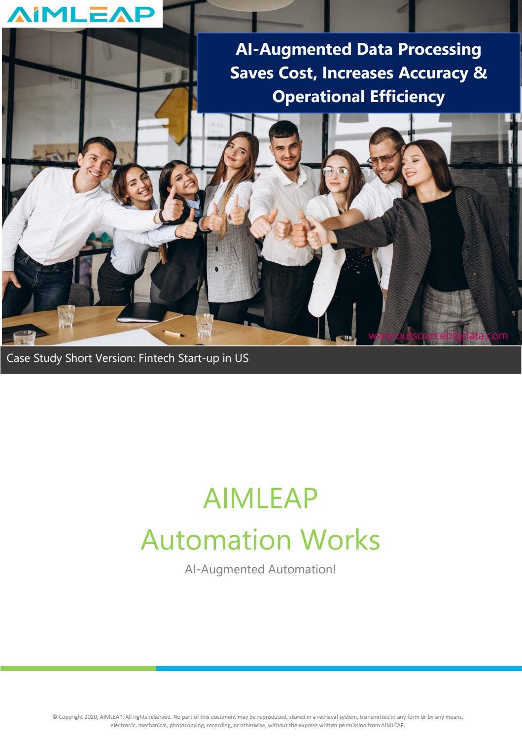 AI augmented data processing by AIMLEAP - Outsource Bigdata - Issuu