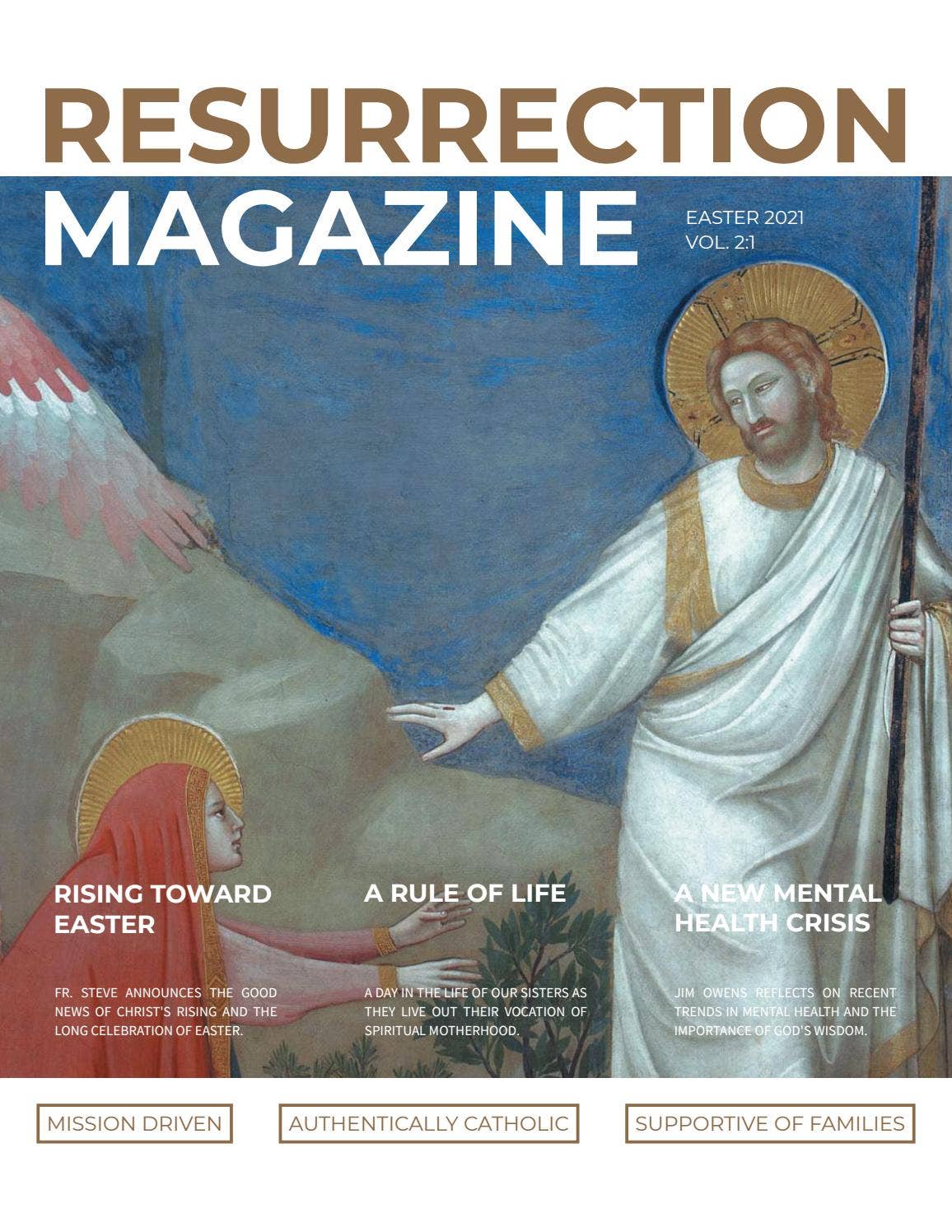 Resurrection Magazine Easter 2021 Vol 2:1 by Church of the Resurrection ...