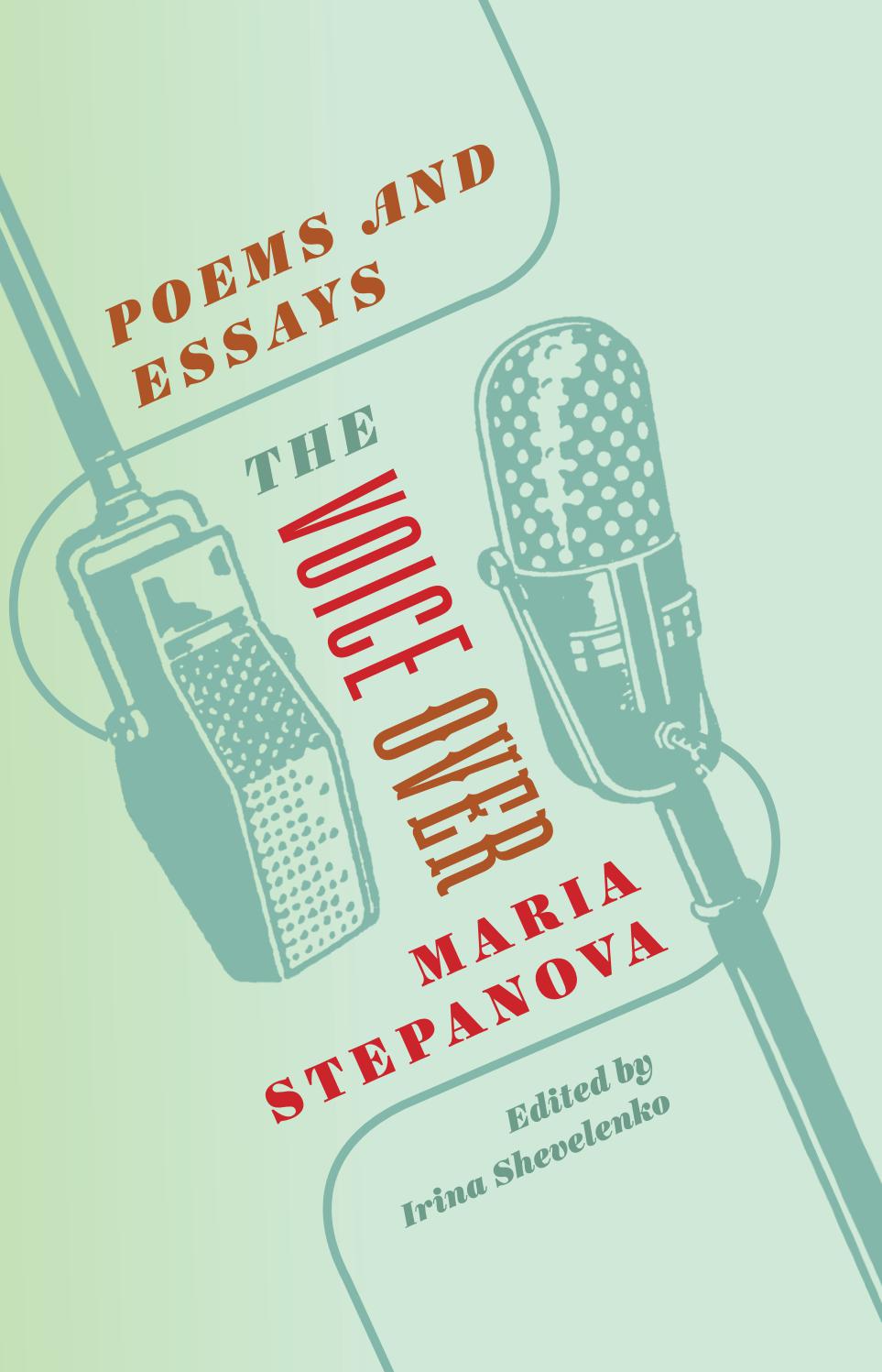 The Voice Over, by Maria Stepanova (preface) by Columbia University ...