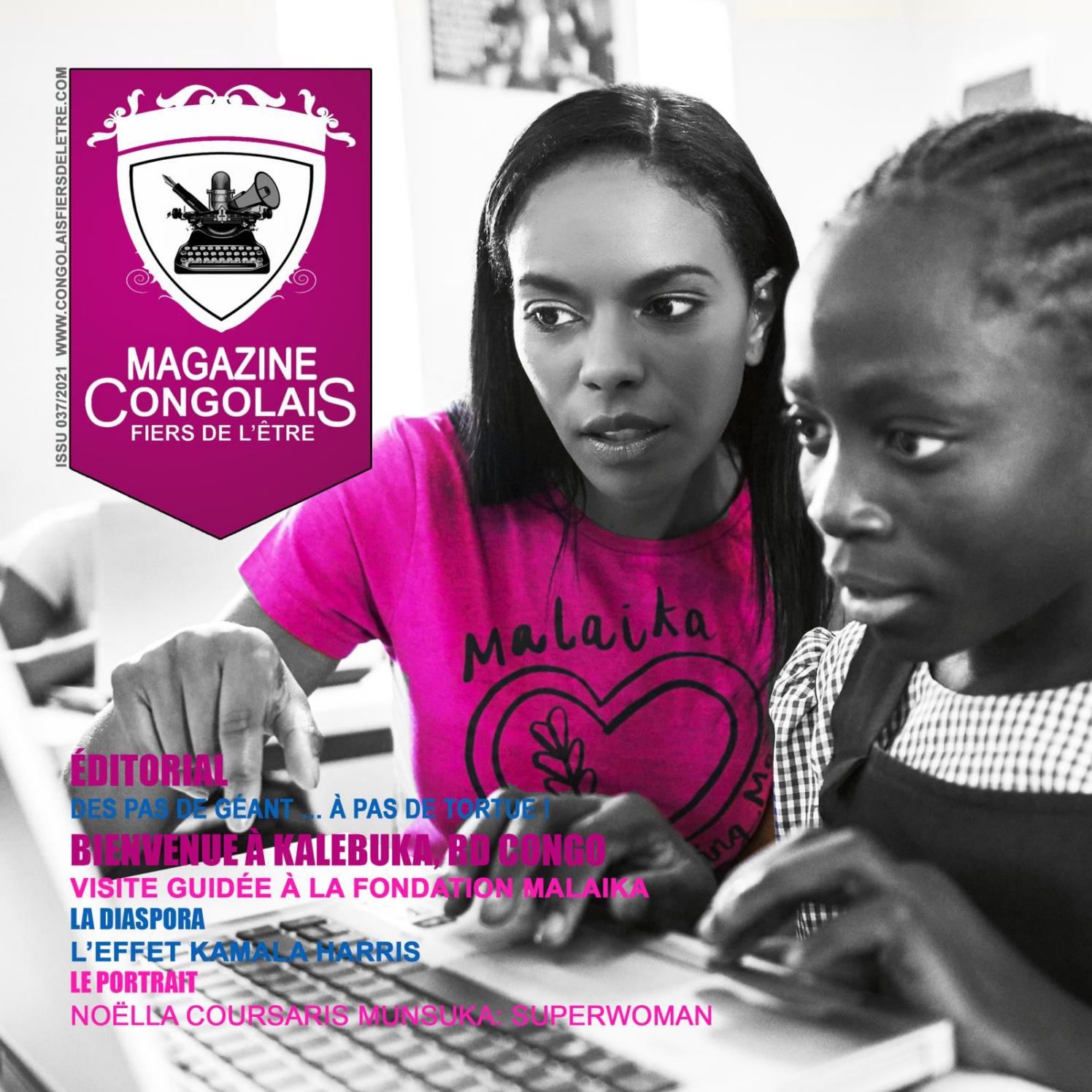 MAG CONGOLAIS FIERS DE LETRE ISSU 037/2021 by MAGAZINE CONGOLAIS FIERS ...