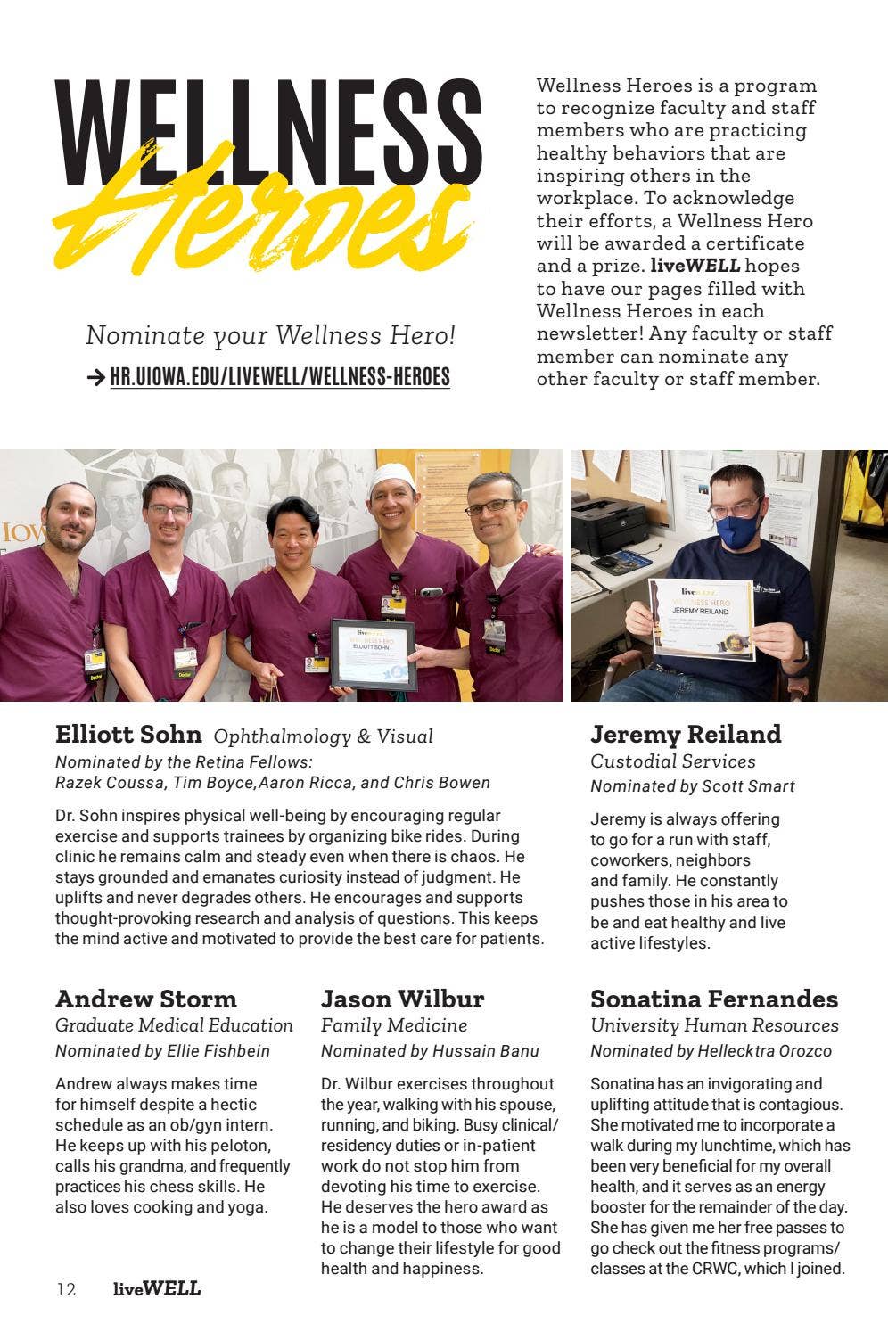 liveWELL 2021 Spring Employee Well-Being Newsletter by liveWELL program ...