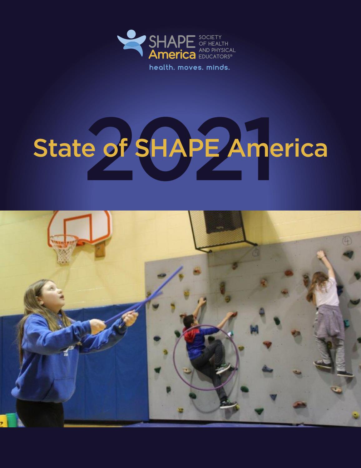 2021 State of SHAPE America by SHAPEAmerica - Issuu
