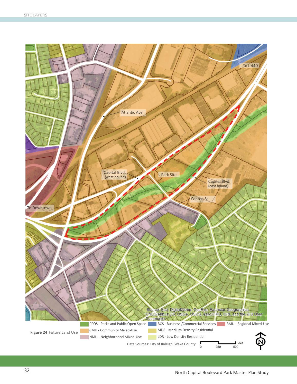 City of Raleigh North Capital Boulevard Park Master Plan Study by Nick ...