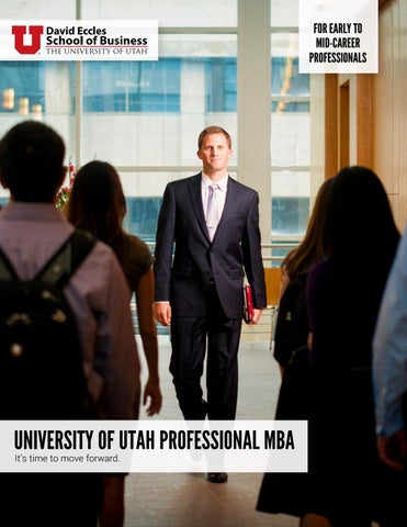 University of Utah Professional MBA by University of Utah's MBA ...