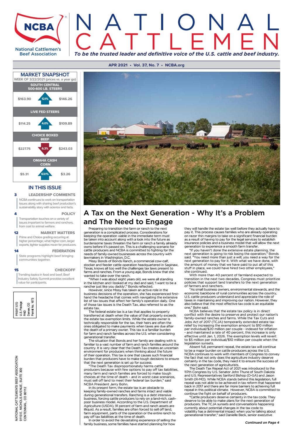 April 2021 - National Cattlemen by NCBA - Issuu