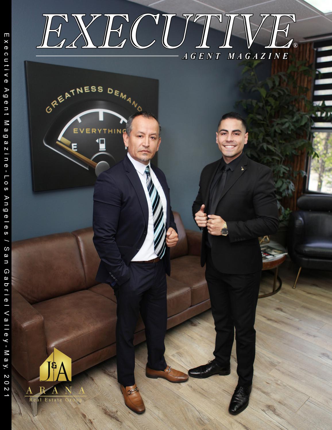 JOSE & ALEC ARANA - EXECUTIVE AGENT MAGAZINE by Executive Agent ...