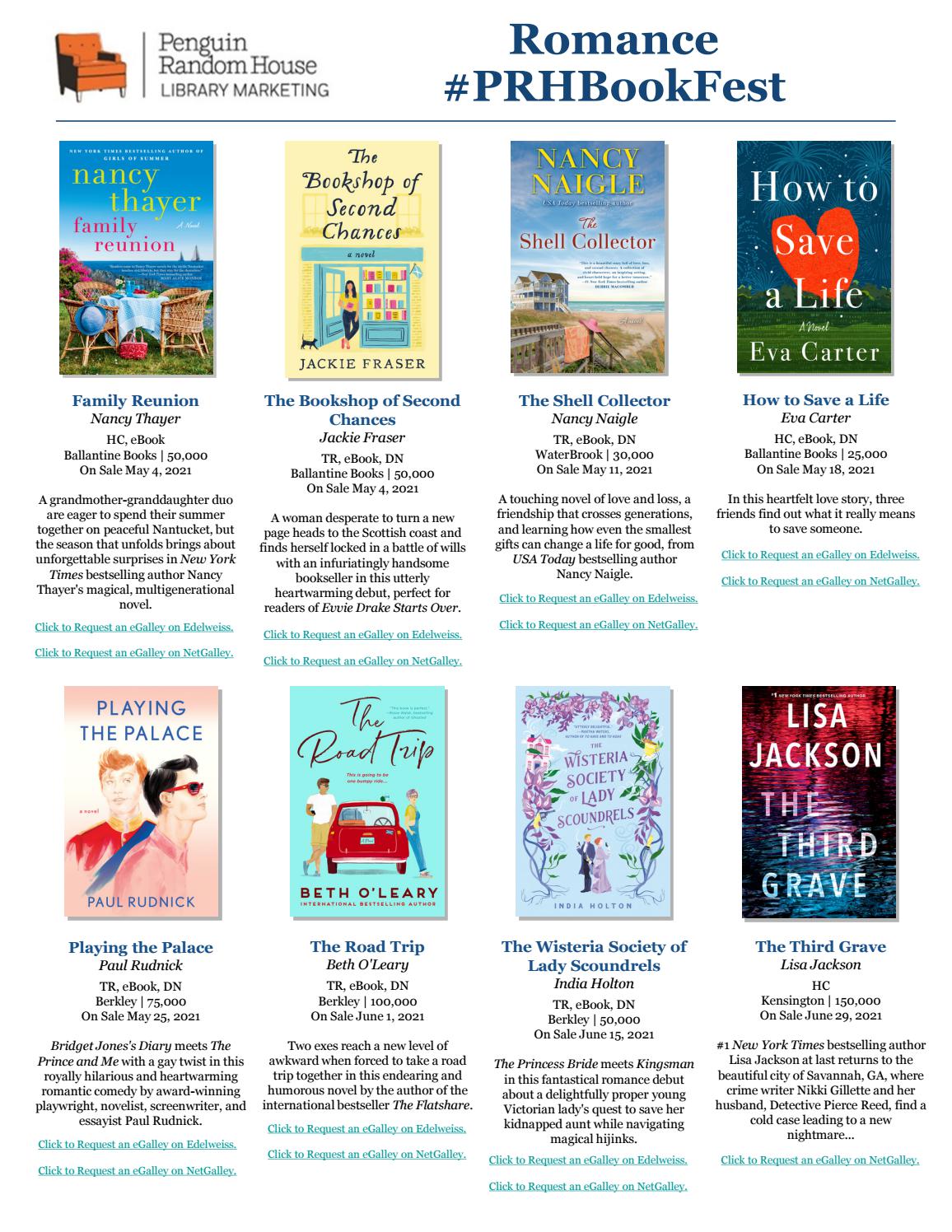 Romance, Spring Book & Author Festival 2021 by PRH Library - Issuu
