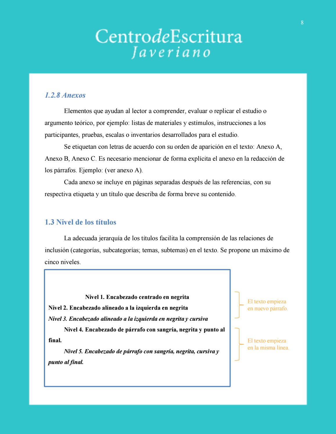 Normas Apa Septima Edicion Scribd - Dibujos Cute Para Imprimir