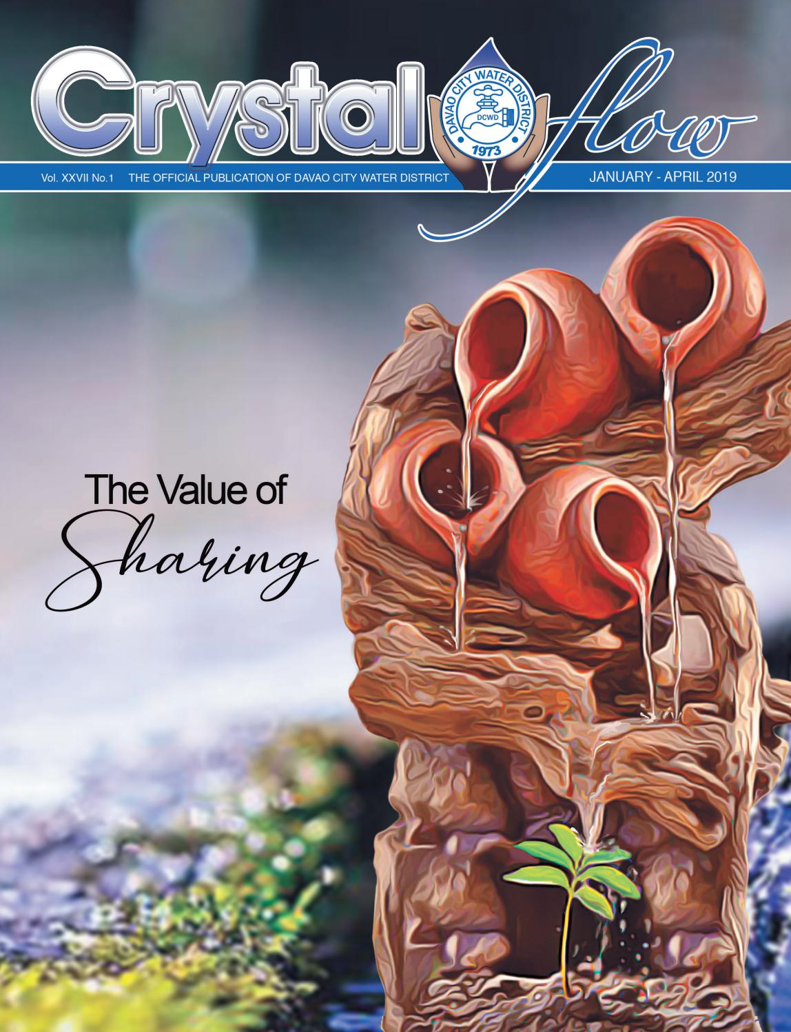 Crystal Flow January - April 2019 by Davao City Water District - Issuu