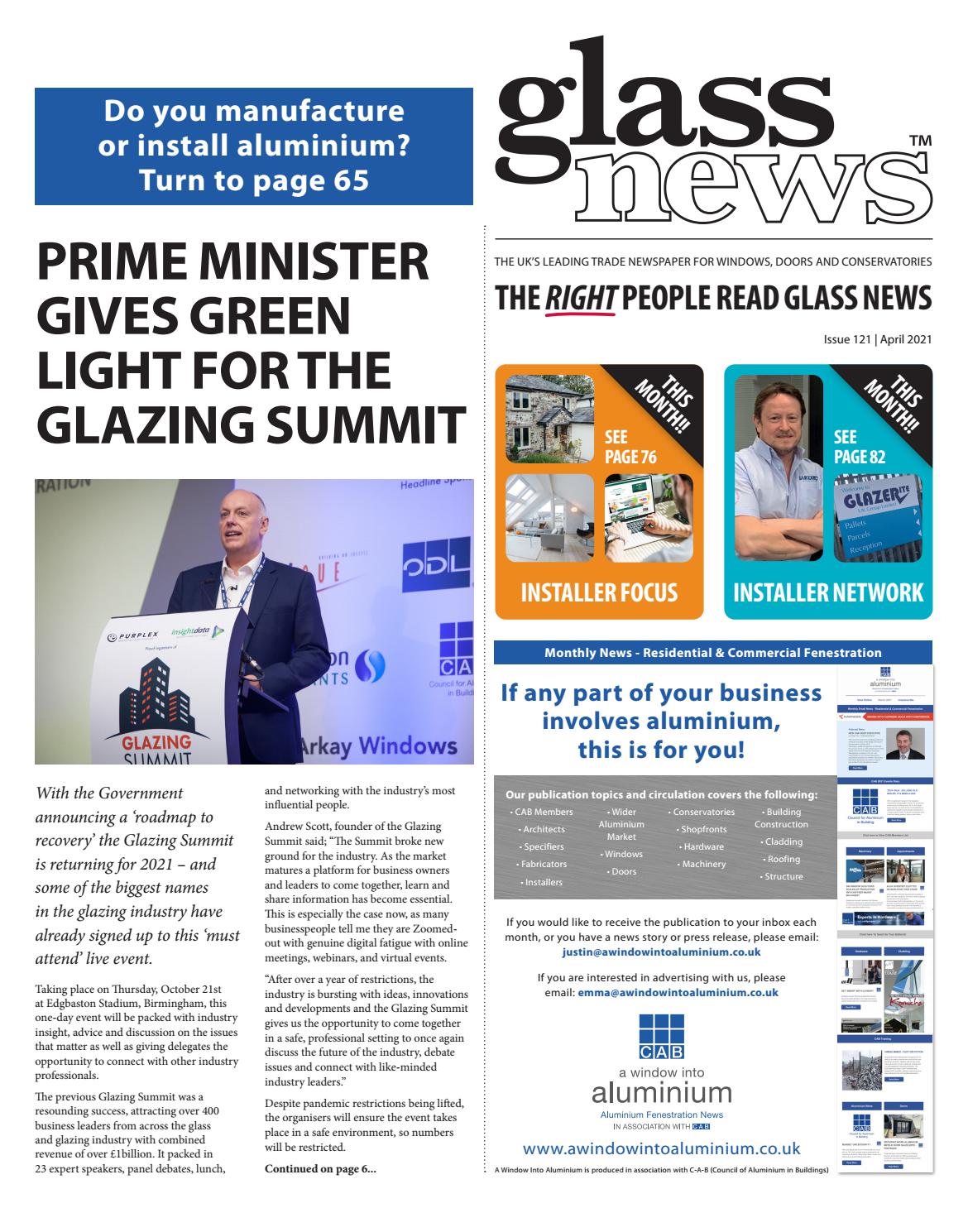Glass News April 2021 by Christina Shaw - Issuu