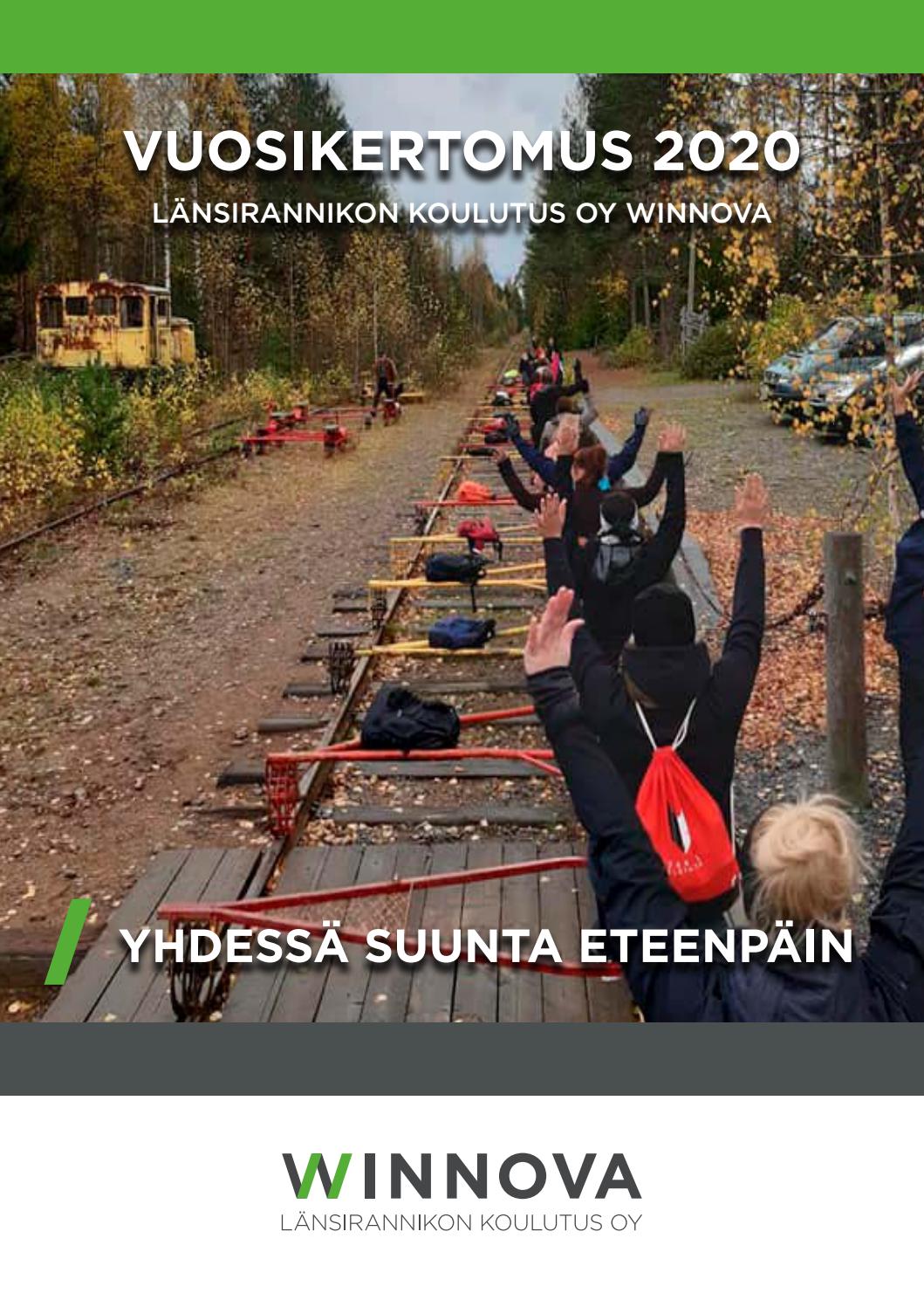 WinNova - Vuosikertomus 2020 by Länsirannikon Koulutus Oy WinNova - Issuu