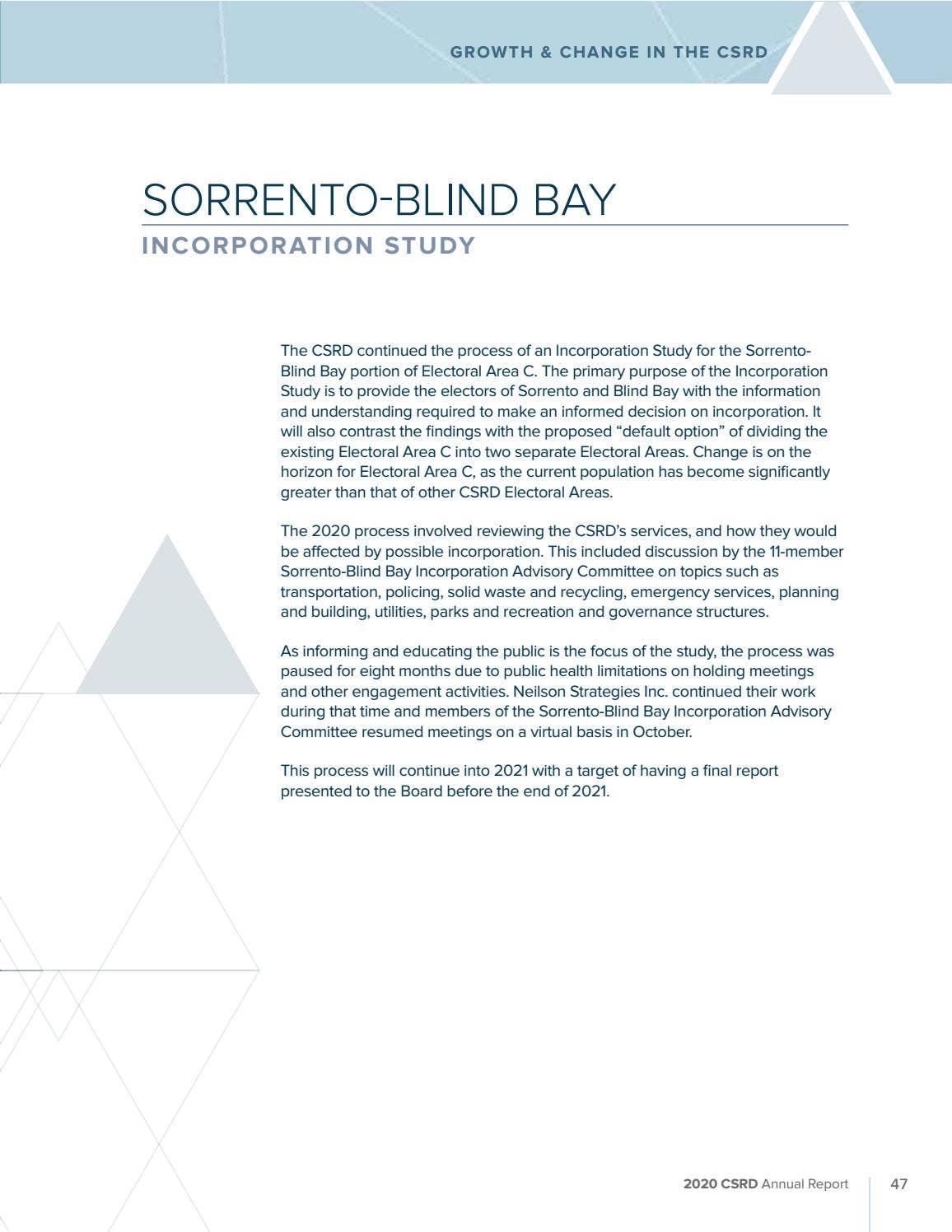 CSRD Annual Report 2020 by ColumbiaShuswapRD - Issuu