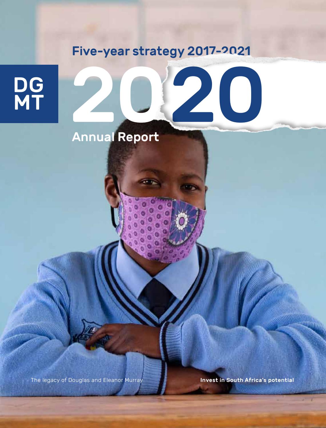 DGMT Annual Report 2020 by DG Murray Trust - Issuu