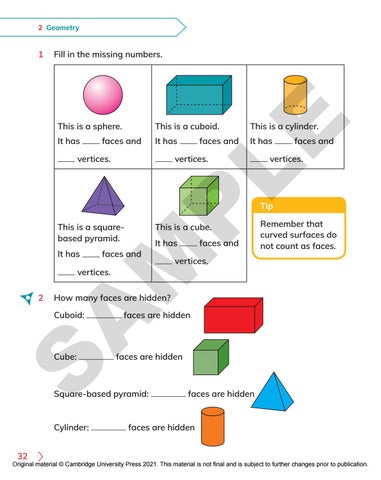 Primary Mathematics Learner's Book 2 Sample by Cambridge International ...