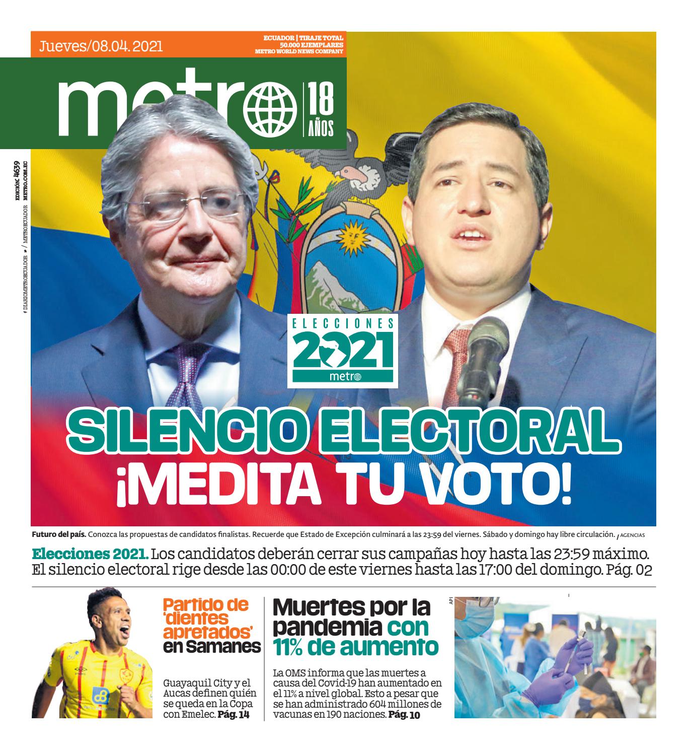 Diario Metro, edición 08 de abril del 2021 by Diario Metro - Issuu