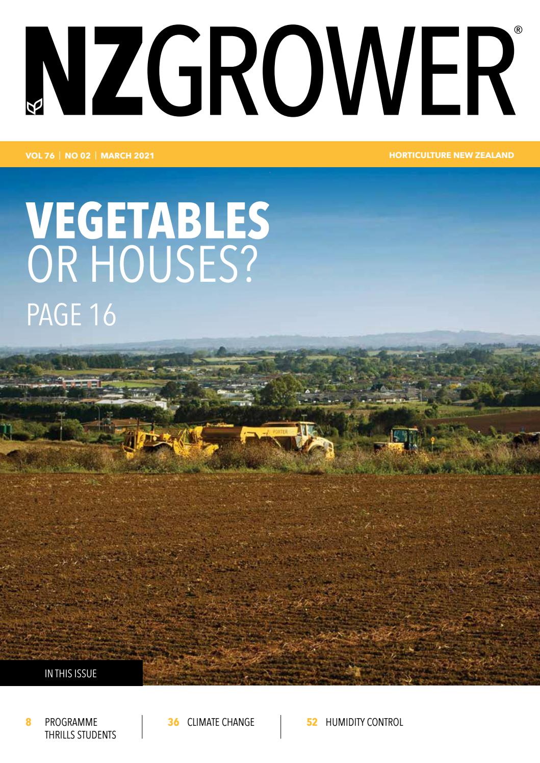 NZGrower | March 2021 by Horticulture New Zealand - Issuu