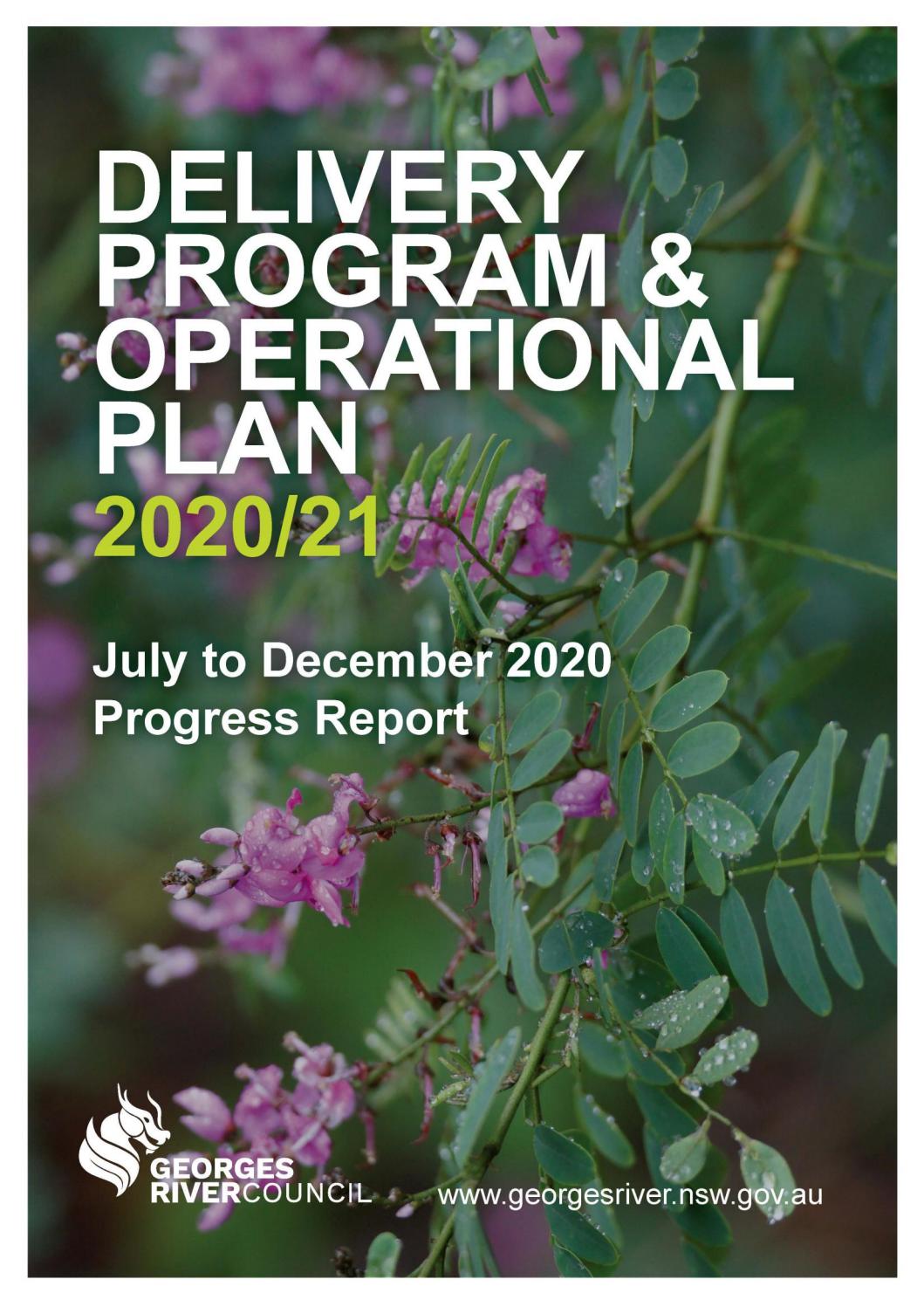 Georges River Council Delivery Program and Operational Plan Half Yearly ...