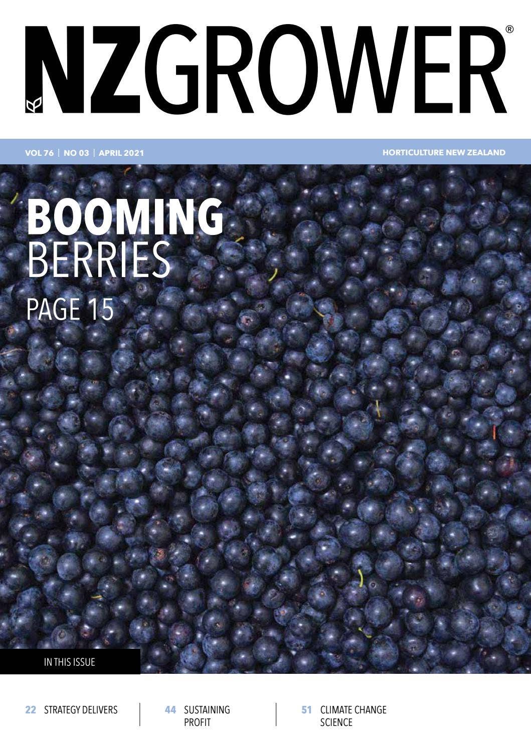 NZGrower | April 2021 by Horticulture New Zealand - Issuu