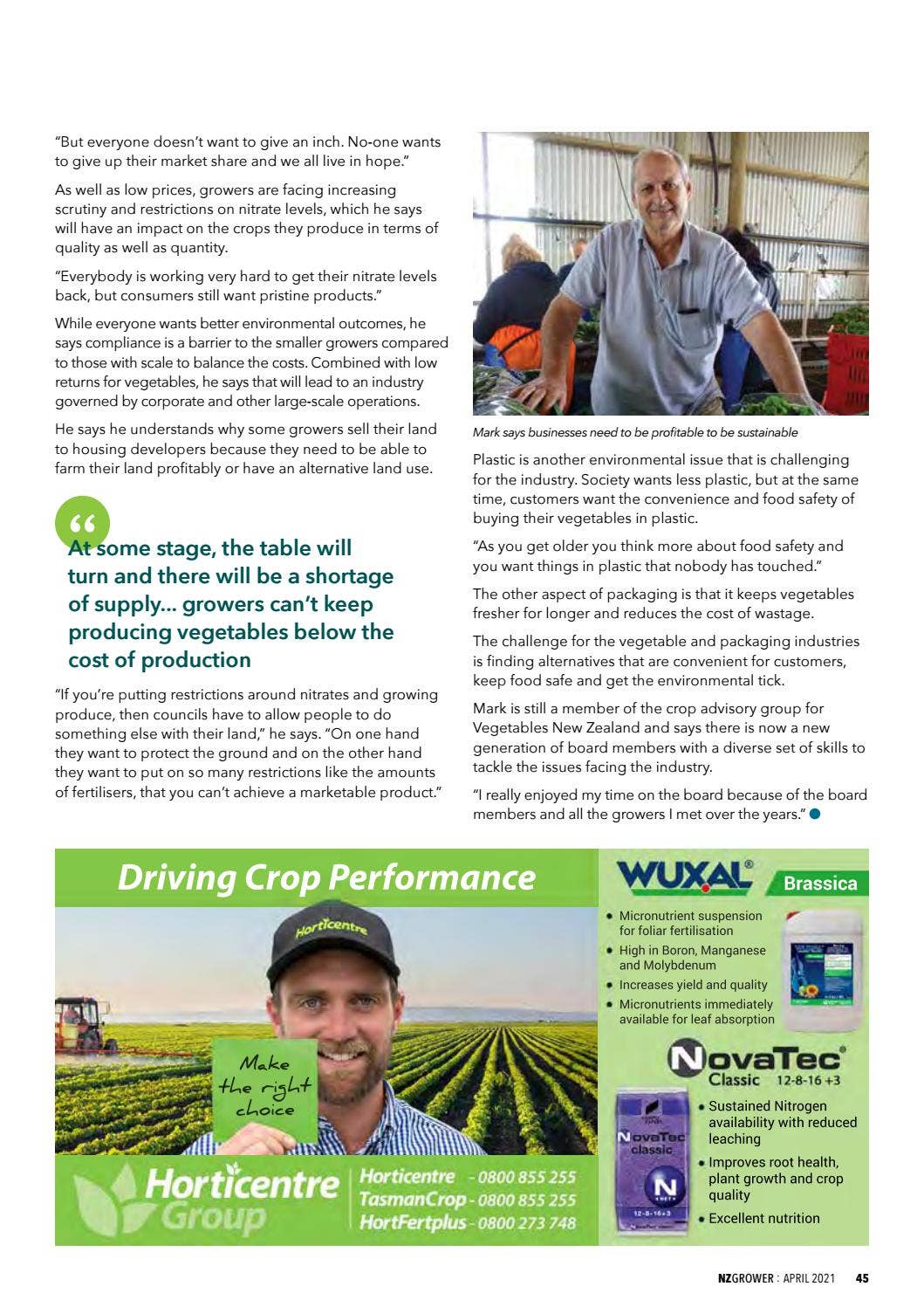 NZGrower | April 2021 by Horticulture New Zealand - Issuu
