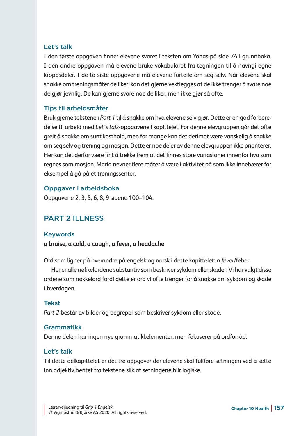 GRIP 1 Engelsk lærerveiledning - bokmål by Fagbokforlaget - Issuu