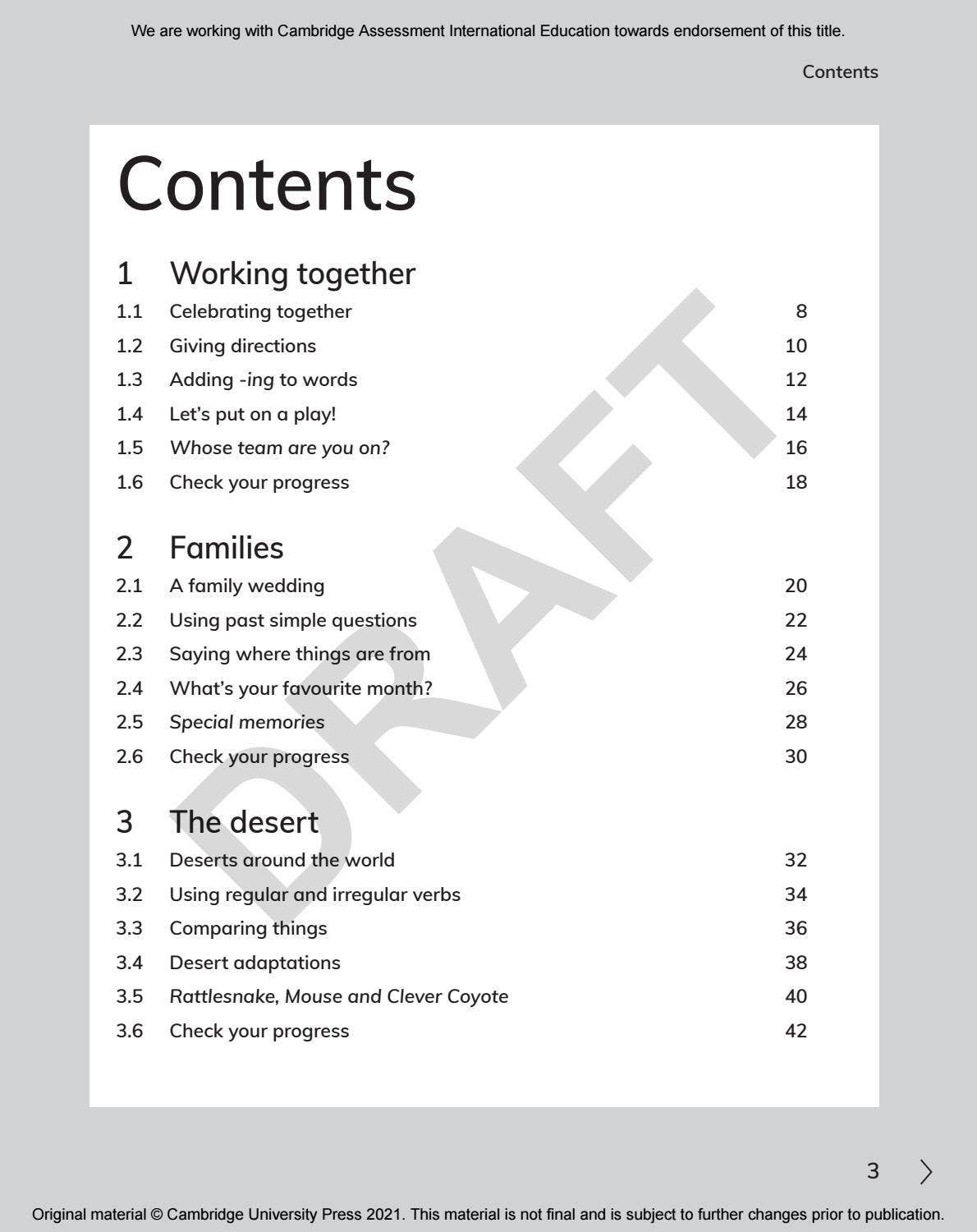 Global English Workbook 3 Sample by Cambridge International Education ...