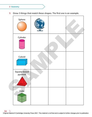 Primary Mathematics Learner's Book 2 Sample by Cambridge International ...